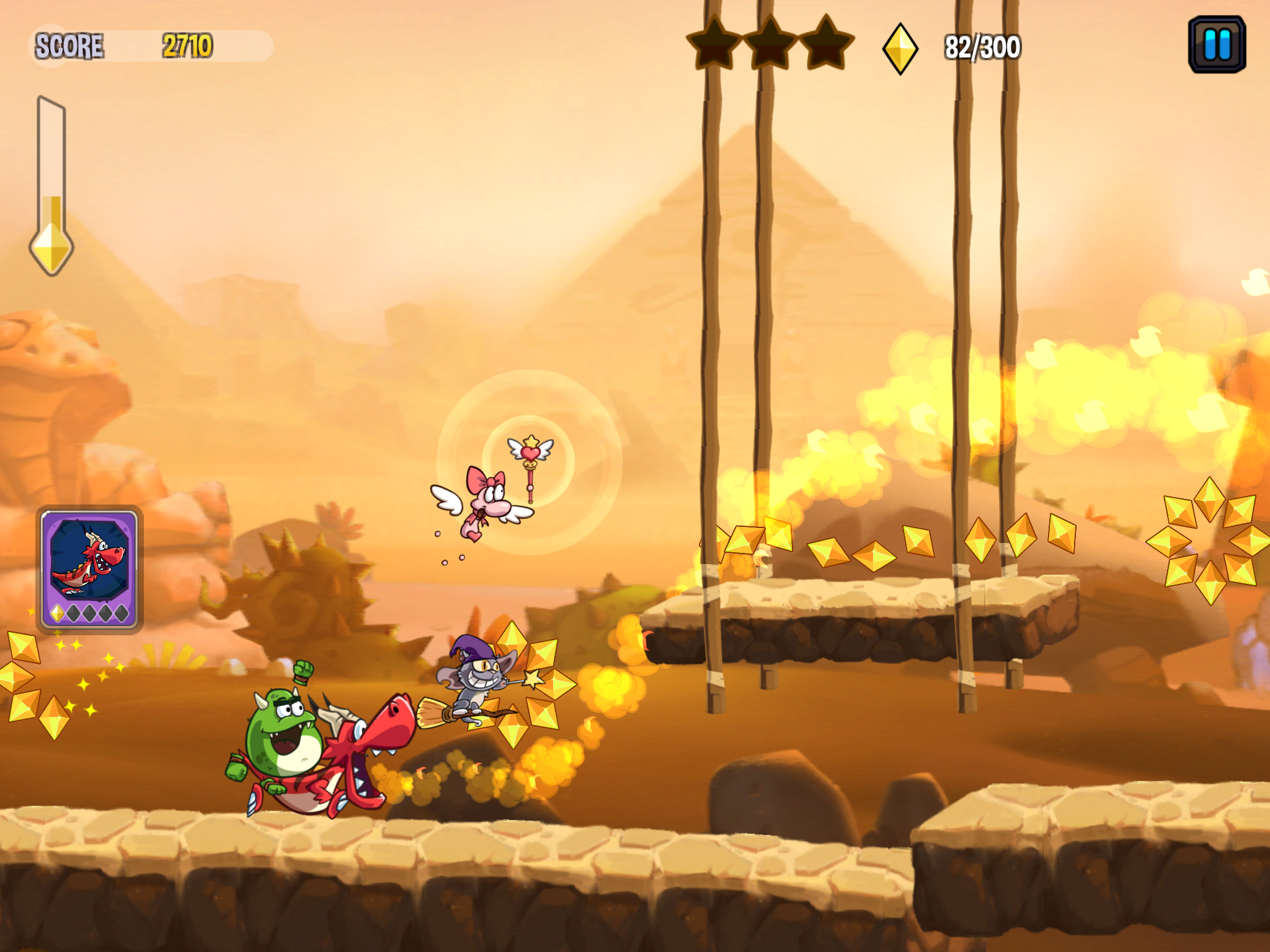 Monsu 2 review - A clever twist on the auto-runner | Pocket Gamer