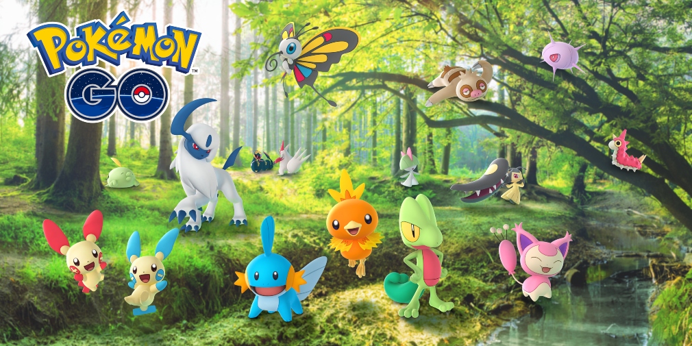 Pokemon Go will celebrate Hoenn next week, with one reward being an ...