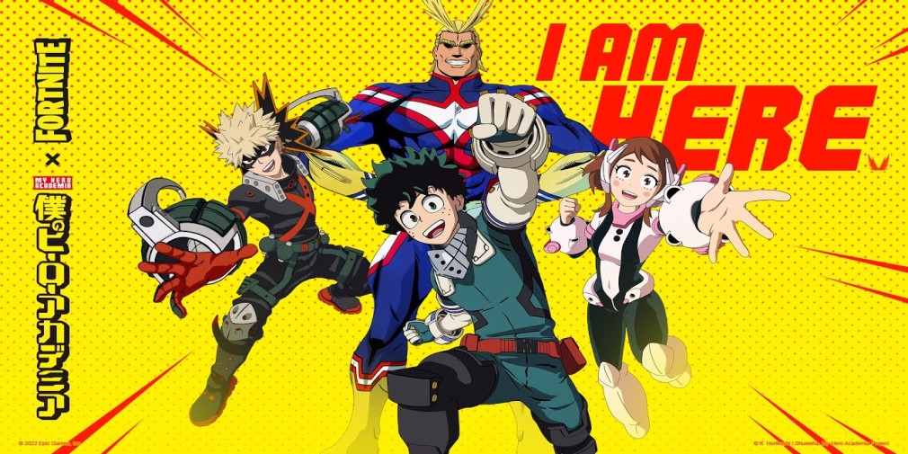Fortnite's collaboration with My Hero Academia is now live | Pocket Gamer