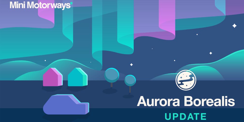 Mini Motorways launches Aurora Borealis update with new Reykjavik map ...