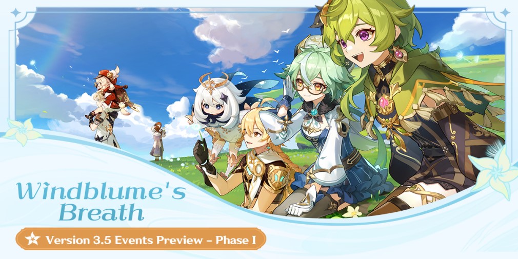 Genshin Impact reveals phase one of events for version 3.5 - Windblume ...