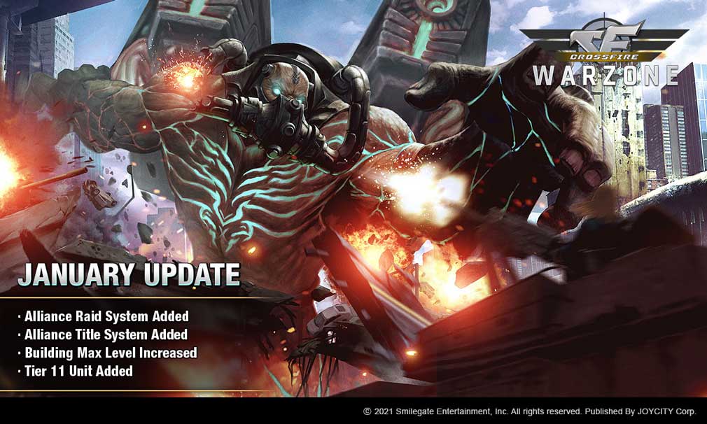 CROSSFIRE: Warzone has received new Alliance Raid and Alliance Title ...