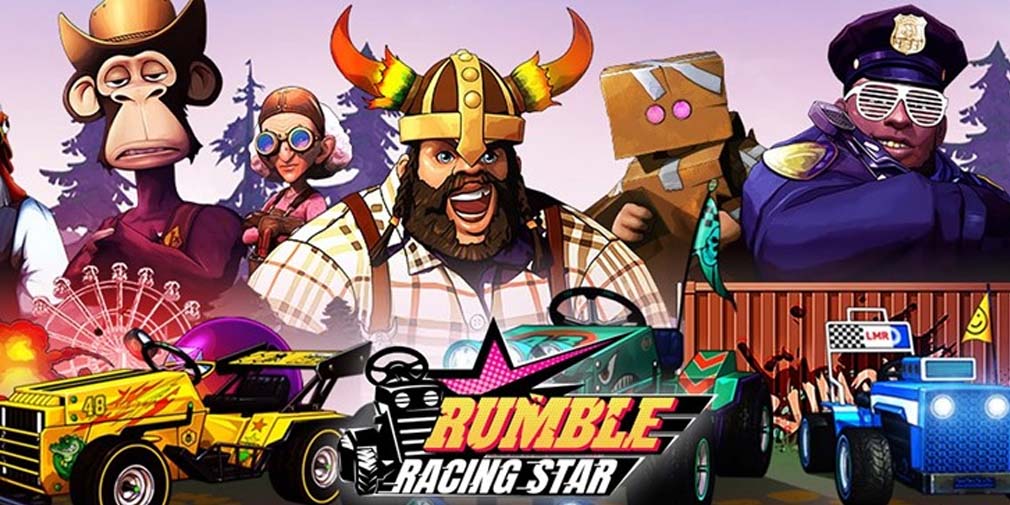 Rumble Racing Star lets you race on a lawnmower, with new in-game ...