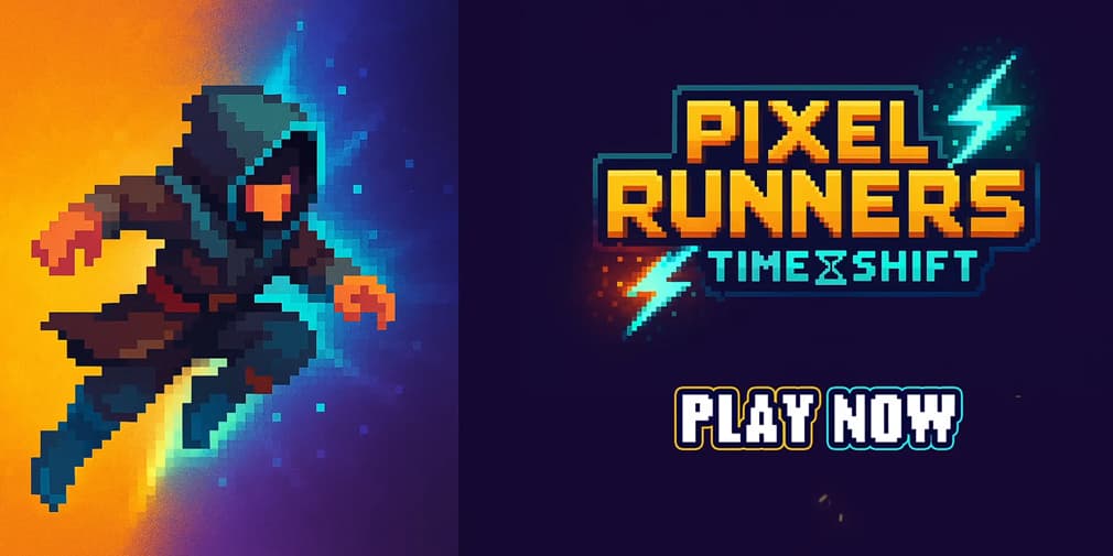 Pixel Runners: Time Shift sees you jumping through alternate dimensions as you run for your life ...