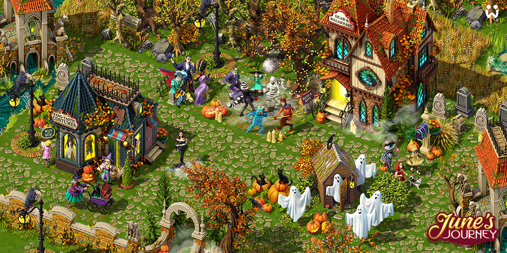 June's Journey update debuts spooky new look for Halloween | Pocket Gamer